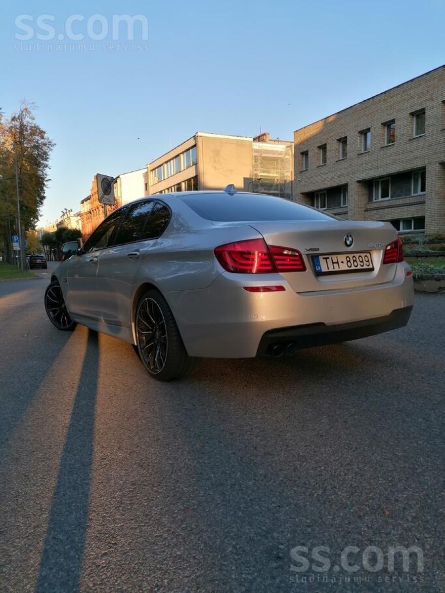 BMW 530 2011 in Daugavpils, with an engine capacity of 3.00 L and mileage of 0 thousand km for 11990 €, photo 6 on AUTOMOTO.COM.LV