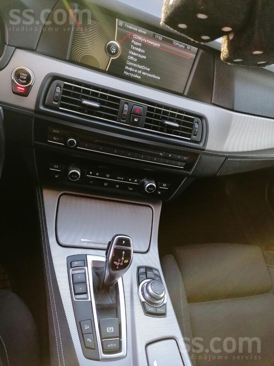 BMW 530 2011 in Daugavpils, with an engine capacity of 3.00 L and mileage of 0 thousand km for 11990 €, photo 12 on AUTOMOTO.COM.LV