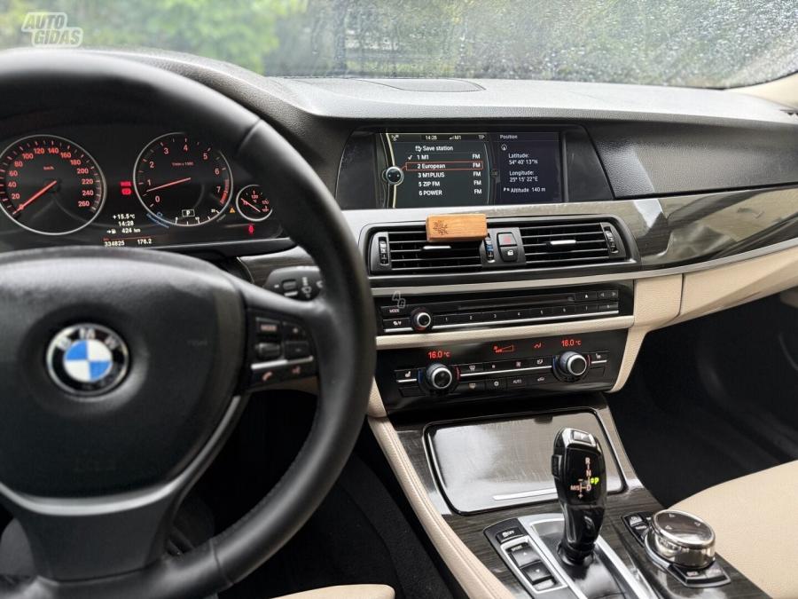 BMW 530 2011 in Vilnius, with an engine capacity of 3.00 L and mileage of 335 thousand km for 7500 €, photo 11 on AUTOMOTO.COM.LV