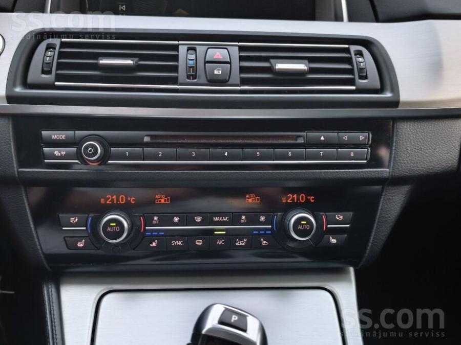 BMW 530 2013 Rīga, ar dzinēja tilpumu 3.00 L un nobraukumu 293 tūkst. km par 14900 €, foto 10 vietnē AUTOMOTO.COM.LV