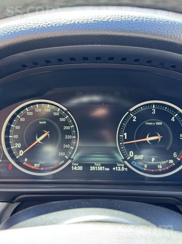 БМВ 530 2014 в Вентспилс, объемом двигателя 3.00 л и пробегом 262 тыс. км за 12999 €, фото 8 на AUTOMOTO.COM.LV