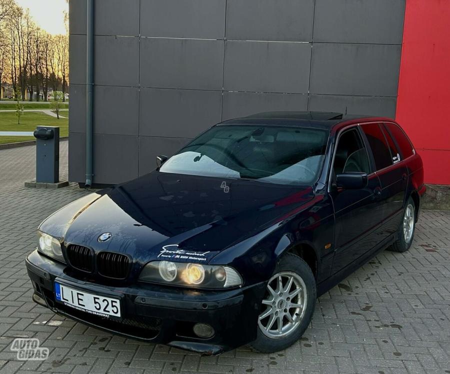BMW 530 2001 in Vilnius, with an engine capacity of 2.90 L and mileage of 448 thousand km for 1700 €, photo 1 on AUTOMOTO.COM.LV