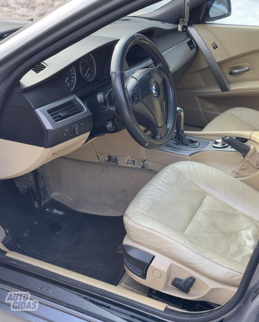 BMW 530 2004 Anykščiai, ar dzinēja tilpumu 3.00 L un nobraukumu 355 tūkst. km par 3950 €, foto 9 vietnē AUTOMOTO.COM.LV