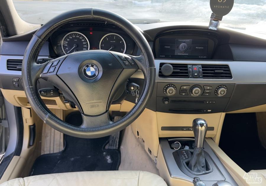 BMW 530 2004 Anykščiai, ar dzinēja tilpumu 3.00 L un nobraukumu 355 tūkst. km par 3950 €, foto 10 vietnē AUTOMOTO.COM.LV