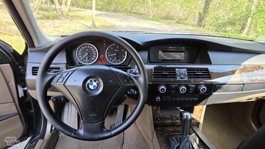BMW 530 2004 in Panevezys, with an engine capacity of 3.00 L and mileage of 378 thousand km for 3100 €, photo 14 on AUTOMOTO.COM.LV