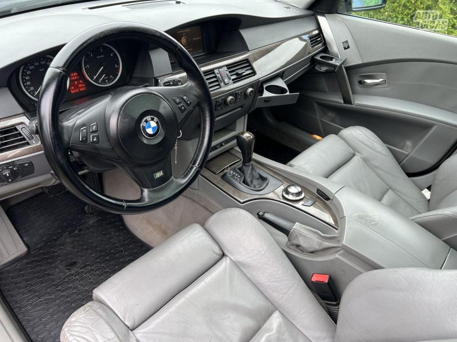 BMW 530 2004 in Vilnius, with an engine capacity of 3.00 L and mileage of 421 thousand km for 4650 €, photo 6 on AUTOMOTO.COM.LV