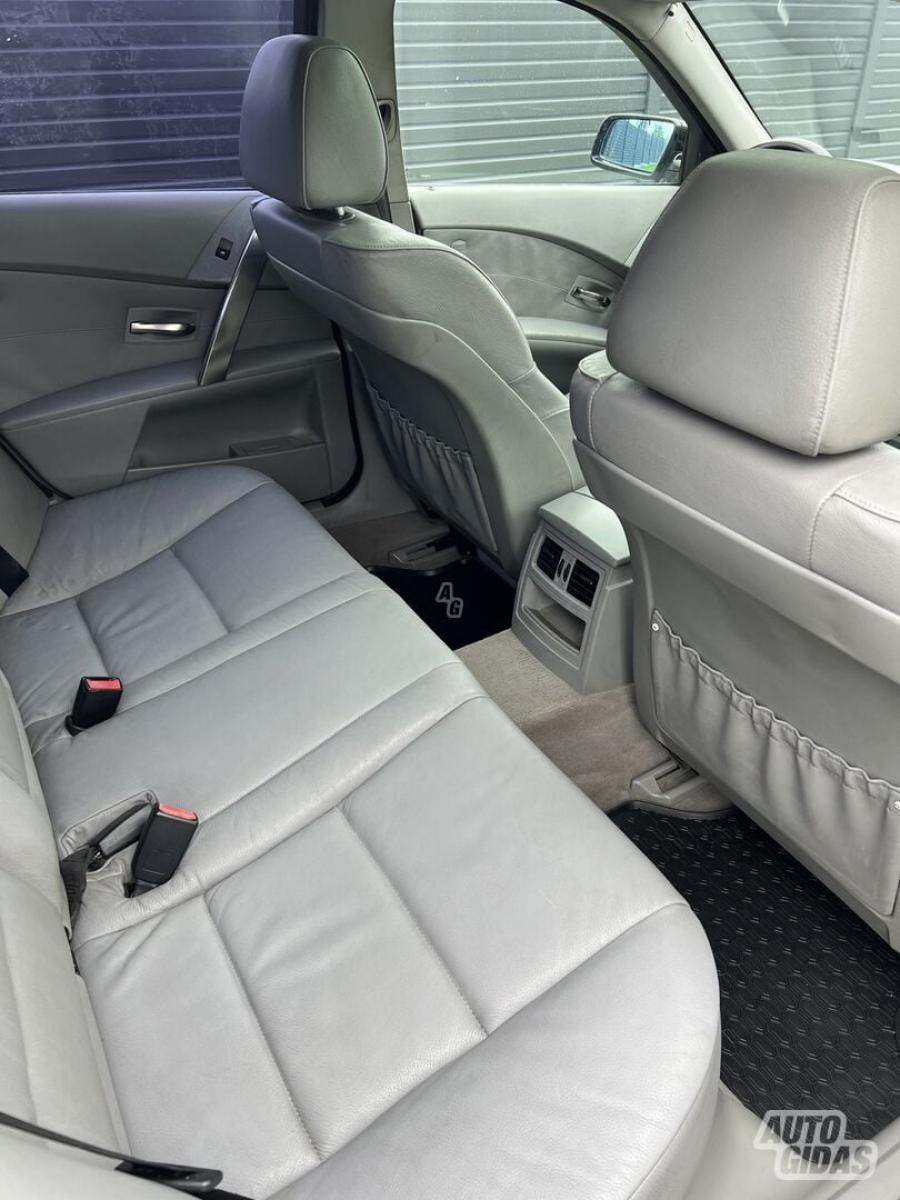 BMW 530 2004 in Vilnius, with an engine capacity of 3.00 L and mileage of 421 thousand km for 4650 €, photo 9 on AUTOMOTO.COM.LV