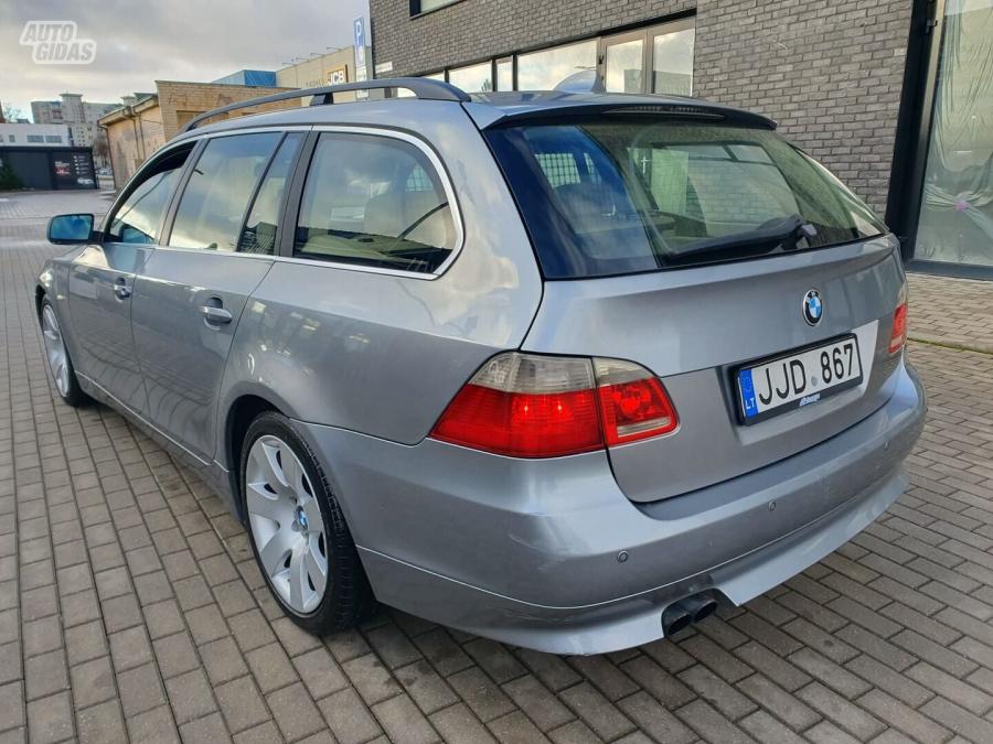 BMW 530 2005 in Kaunas, with an engine capacity of 3.00 L and mileage of 313 thousand km for 2950 €, photo 6 on AUTOMOTO.COM.LV