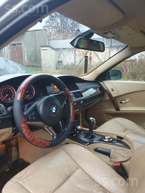 BMW 530 2005 Daugavpils, ar dzinēja tilpumu 3.00 L un nobraukumu 380 tūkst. km par 3250 €, foto 5 vietnē AUTOMOTO.COM.LV