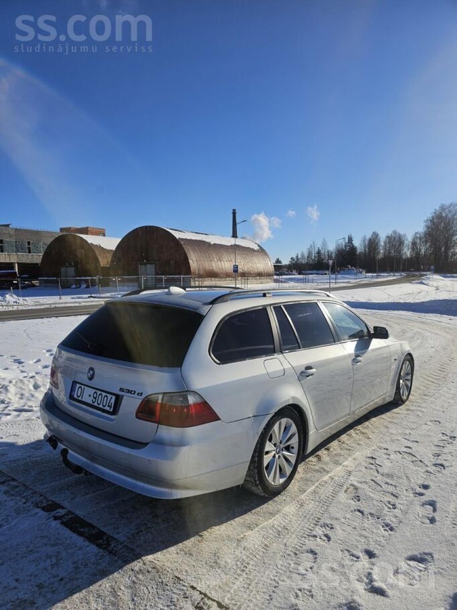 BMW 530 2005 in Valmiera, with an engine capacity of 3.00 L and mileage of 422 thousand km for 2550 €, photo 5 on AUTOMOTO.COM.LV