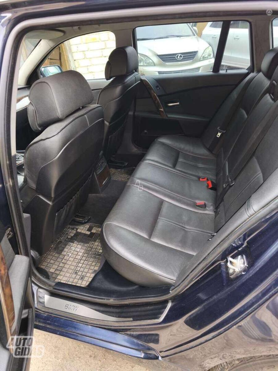 BMW 530 2005 in Vilnius, with an engine capacity of 3.00 L and mileage of 431 thousand km for 2500 €, photo 16 on AUTOMOTO.COM.LV