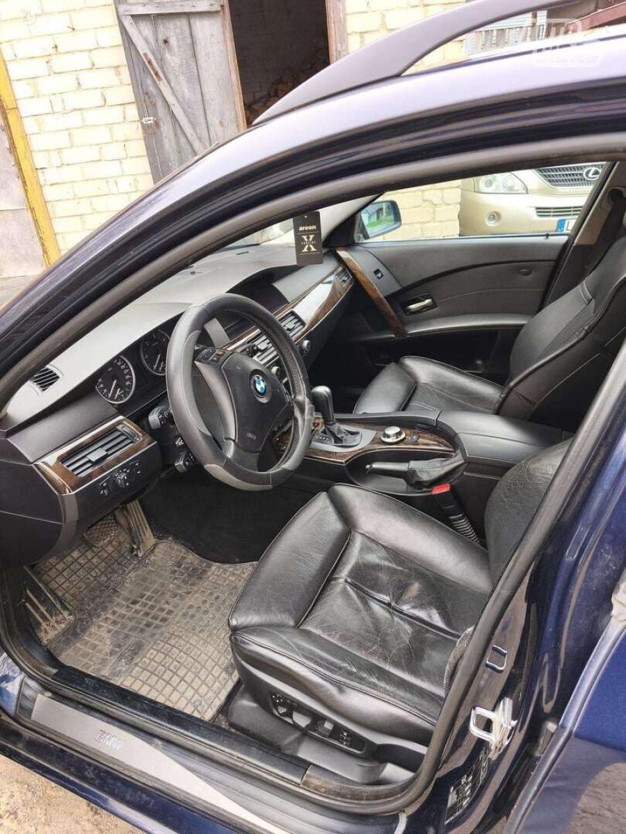 BMW 530 2005 in Vilnius, with an engine capacity of 3.00 L and mileage of 431 thousand km for 2500 €, photo 17 on AUTOMOTO.COM.LV