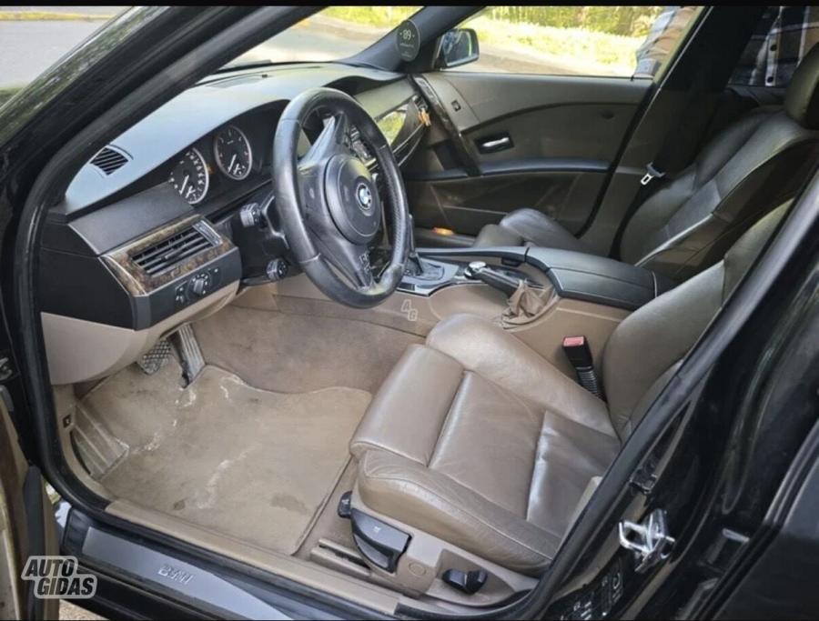 BMW 530 2005 in Visaginas, with an engine capacity of 3.00 L and mileage of 348 thousand km for 1600 €, photo 12 on AUTOMOTO.COM.LV