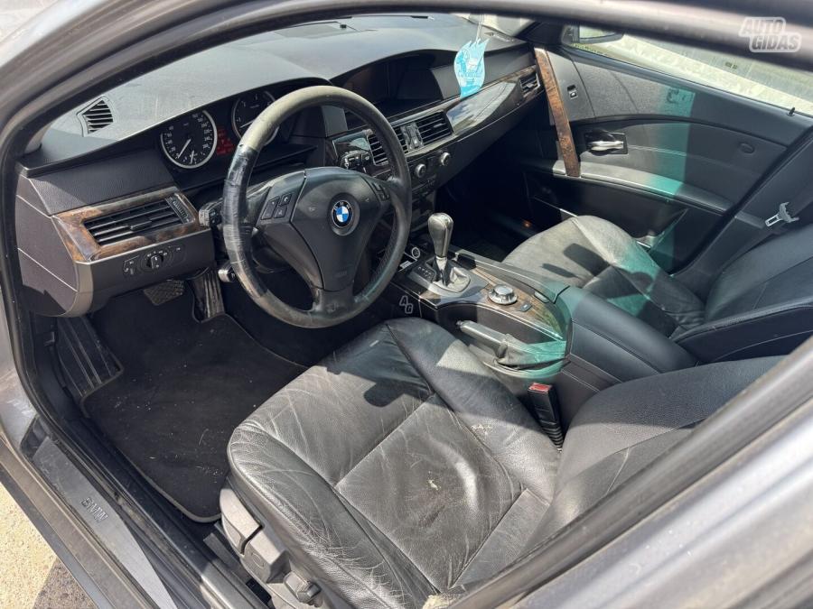 BMW 530 2005 in Vilnius, with an engine capacity of 3.00 L and mileage of 285 thousand km for 1400 €, photo 7 on AUTOMOTO.COM.LV