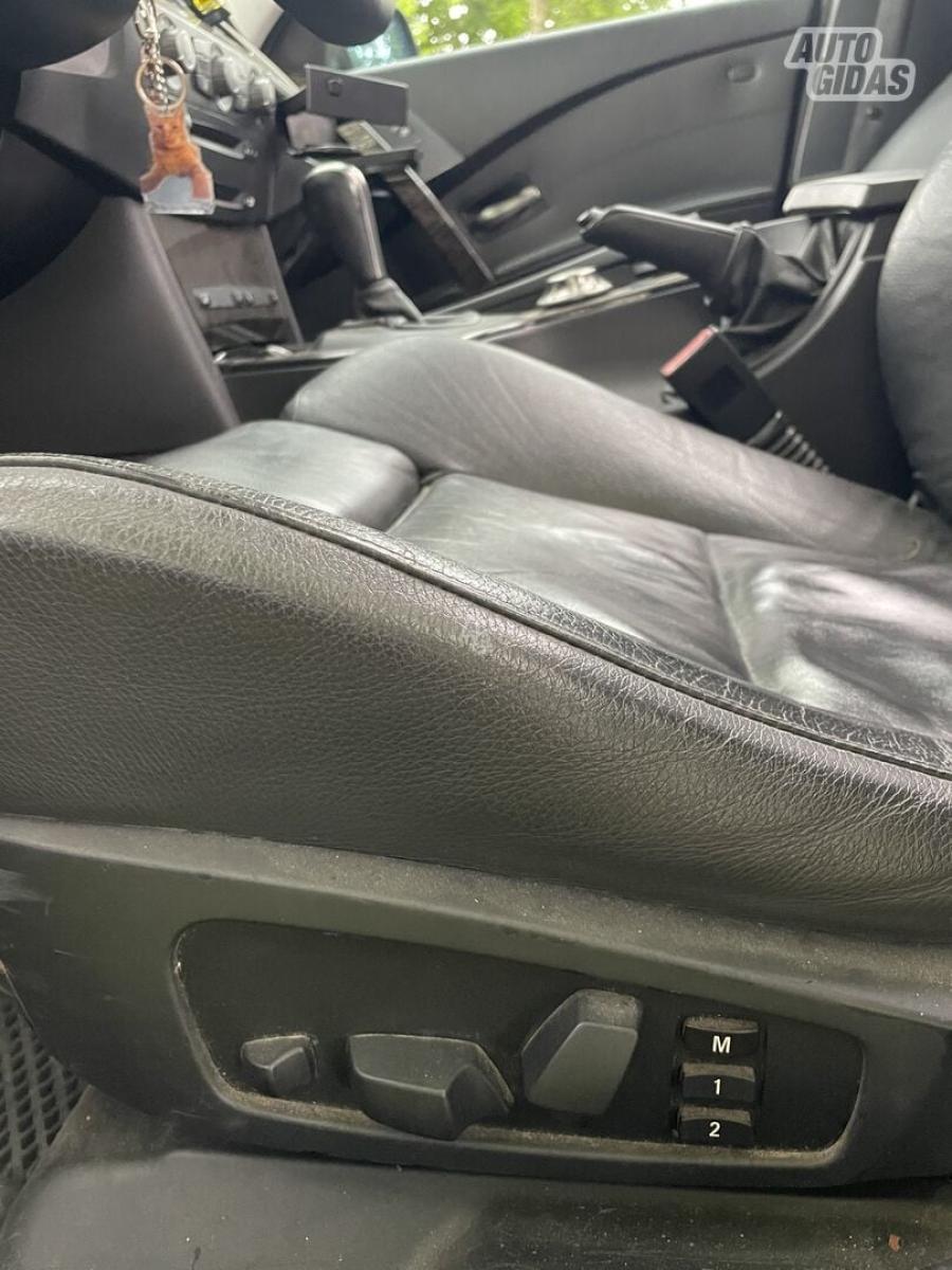 BMW 530 2005 Viļņa, ar dzinēja tilpumu 3.00 L un nobraukumu 355 tūkst. km par 3400 €, foto 13 vietnē AUTOMOTO.COM.LV