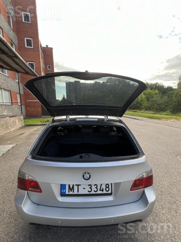 BMW 530 2006 in Daugavpils, with an engine capacity of 3.00 L and mileage of 417 thousand km for 5000 €, photo 6 on AUTOMOTO.COM.LV