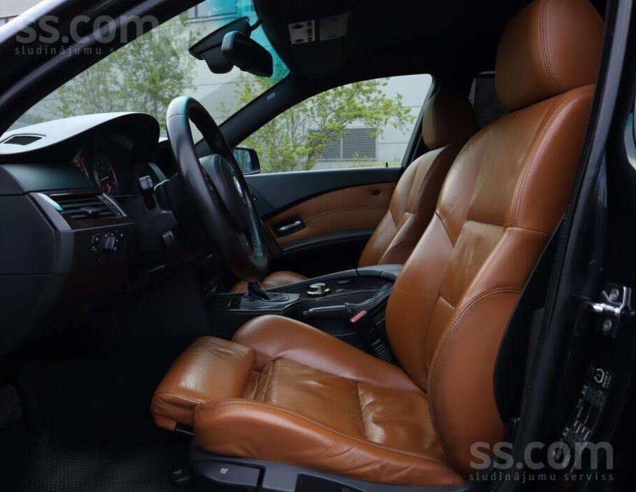 BMW 530 2006 in Riga, with an engine capacity of 3.00 L and mileage of 334 thousand km for 5450 €, photo 14 on AUTOMOTO.COM.LV