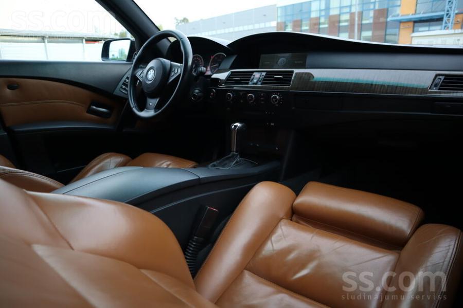 BMW 530 2006 in Riga, with an engine capacity of 3.00 L and mileage of 334 thousand km for 5450 €, photo 18 on AUTOMOTO.COM.LV