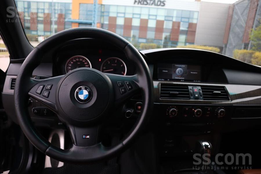 BMW 530 2006 in Riga, with an engine capacity of 3.00 L and mileage of 334 thousand km for 5450 €, photo 19 on AUTOMOTO.COM.LV