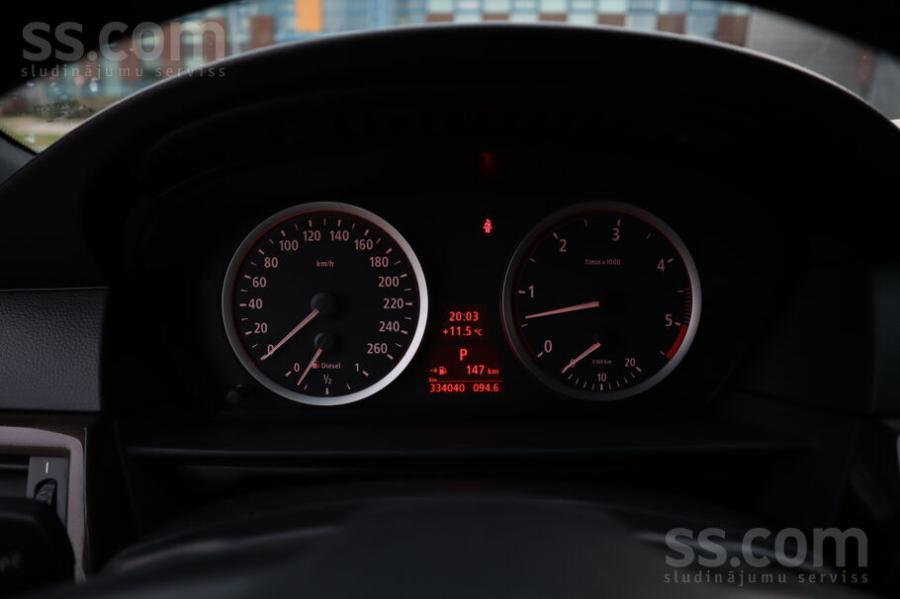 BMW 530 2006 in Riga, with an engine capacity of 3.00 L and mileage of 334 thousand km for 5450 €, photo 20 on AUTOMOTO.COM.LV