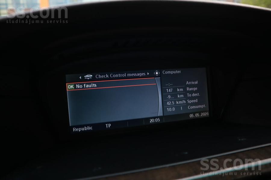 BMW 530 2006 in Riga, with an engine capacity of 3.00 L and mileage of 334 thousand km for 5450 €, photo 21 on AUTOMOTO.COM.LV