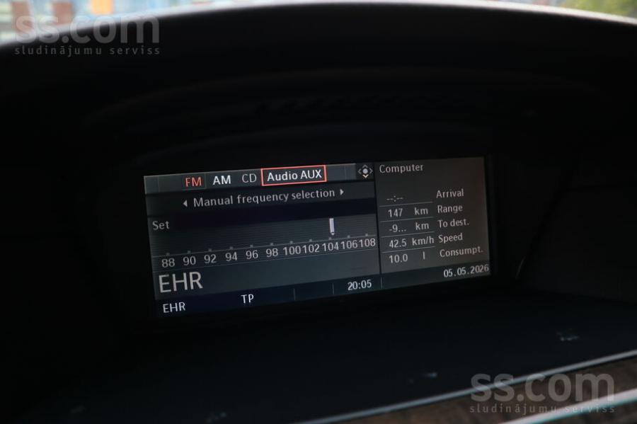 BMW 530 2006 in Riga, with an engine capacity of 3.00 L and mileage of 334 thousand km for 5450 €, photo 23 on AUTOMOTO.COM.LV