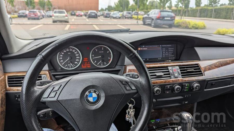 BMW 530 2006 Ventspils, ar dzinēja tilpumu 3.00 L un nobraukumu 490 tūkst. km par 4499 €, foto 4 vietnē AUTOMOTO.COM.LV