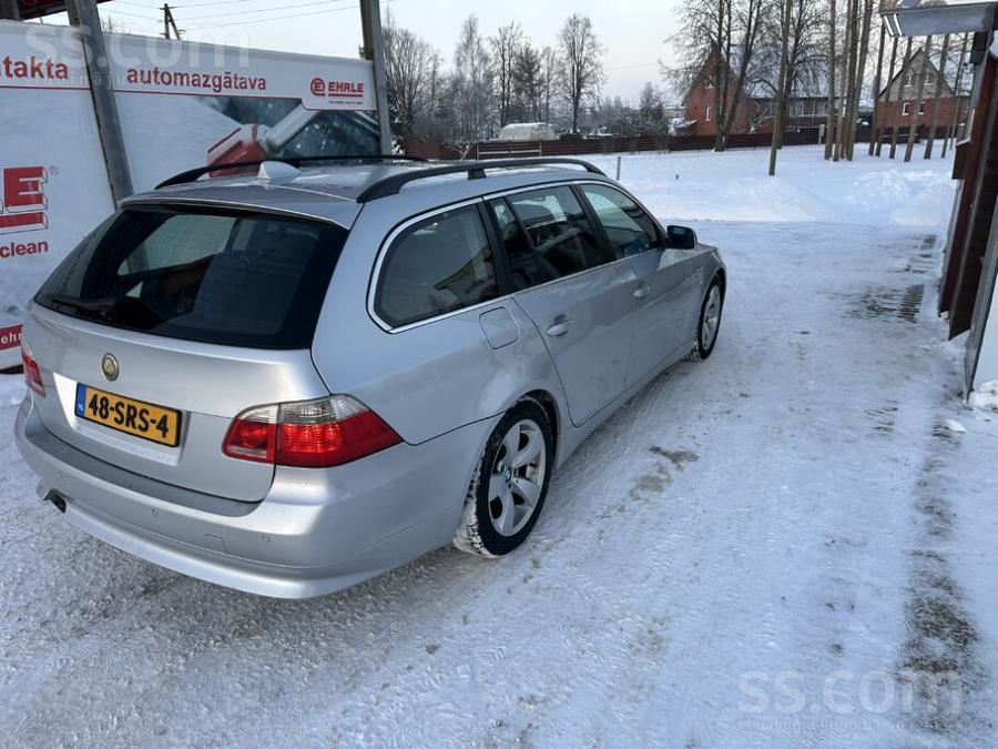 BMW 530 2007 in Balvi, with an engine capacity of 3.00 L and mileage of 0 thousand km for 4300 €, photo 7 on AUTOMOTO.COM.LV