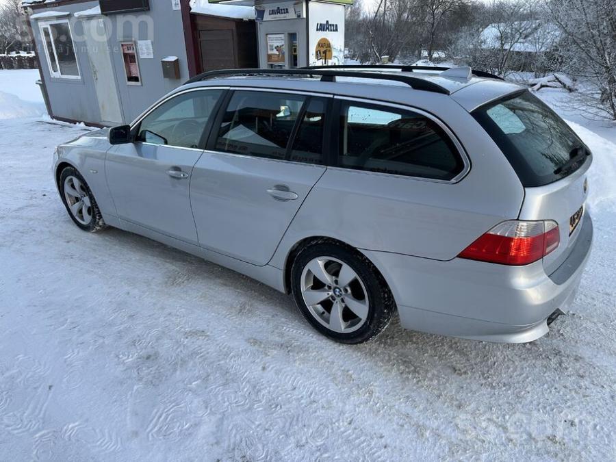 BMW 530 2007 in Balvi, with an engine capacity of 3.00 L and mileage of 0 thousand km for 4300 €, photo 9 on AUTOMOTO.COM.LV