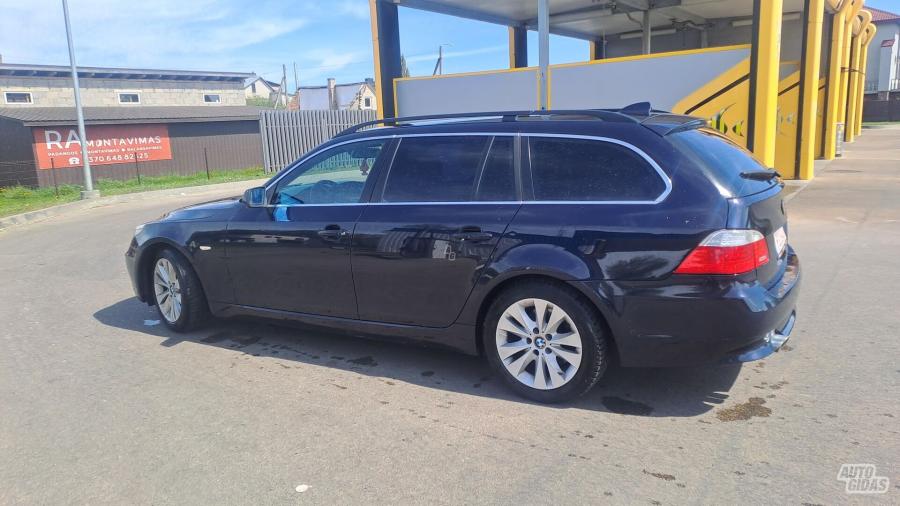 BMW 530 2007 in Vilnius, with an engine capacity of 3.00 L and mileage of 323 thousand km for 3850 €, photo 10 on AUTOMOTO.COM.LV
