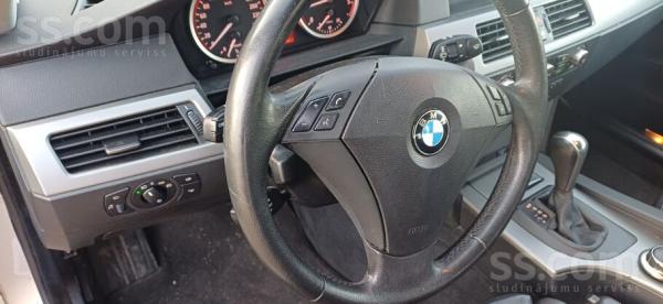 BMW 530 2007 Balvi, ar dzinēja tilpumu 3.00 L un nobraukumu 360 tūkst. km par 3699 €, foto 9 vietnē AUTOMOTO.COM.LV