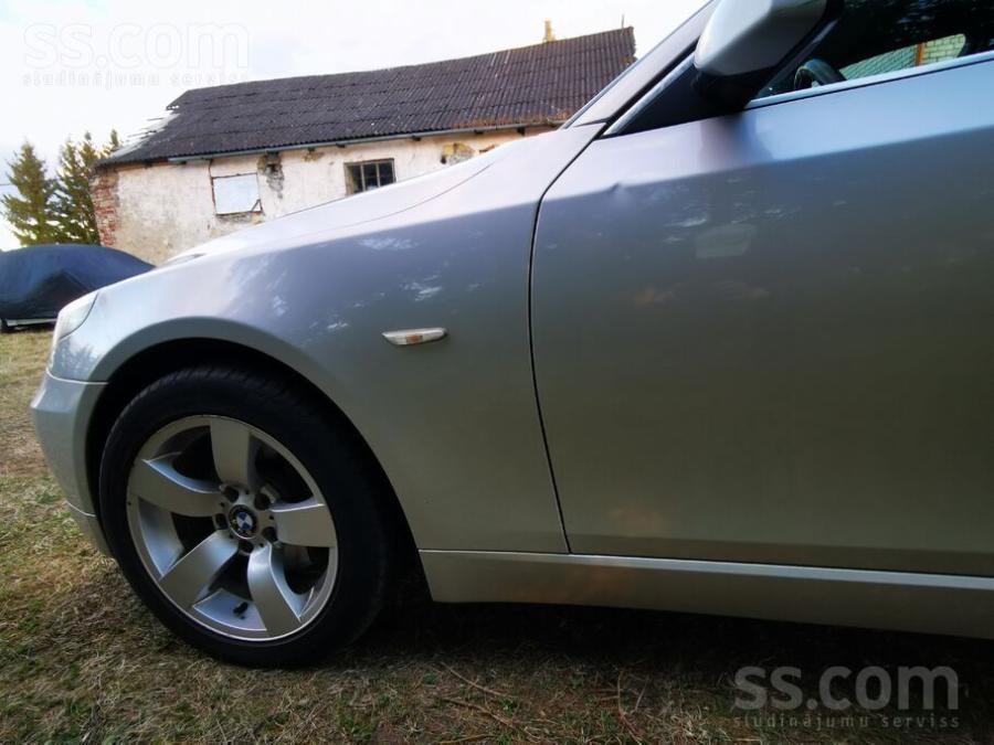 BMW 530 2007 in Riga, with an engine capacity of 3.00 L and mileage of 319 thousand km for 4500 €, photo 11 on AUTOMOTO.COM.LV