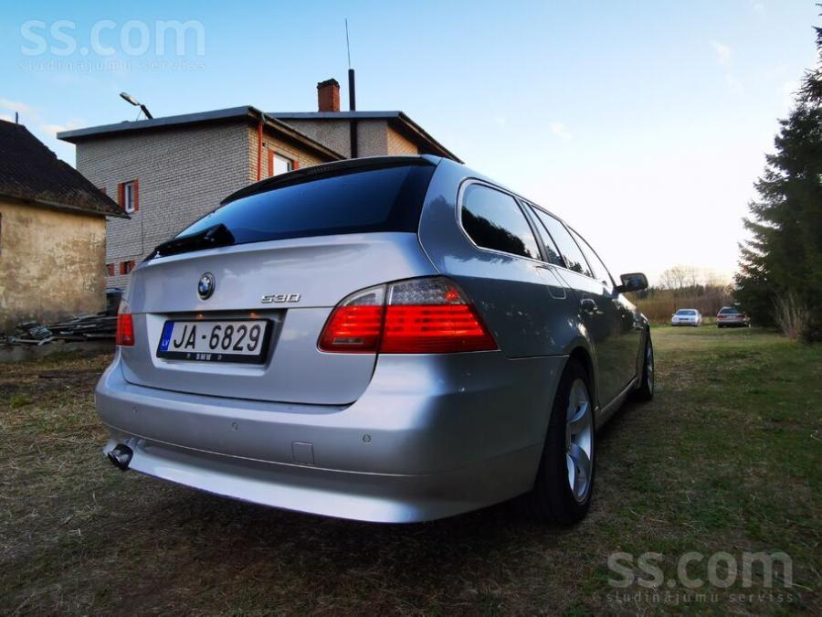 BMW 530 2007 in Riga, with an engine capacity of 3.00 L and mileage of 319 thousand km for 4500 €, photo 25 on AUTOMOTO.COM.LV