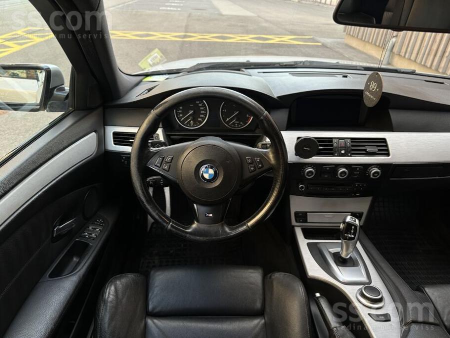 BMW 530 2007 in Riga, with an engine capacity of 3.00 L and mileage of 365 thousand km for 5900 €, photo 8 on AUTOMOTO.COM.LV
