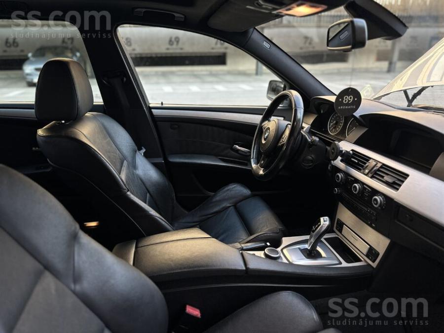 BMW 530 2007 in Riga, with an engine capacity of 3.00 L and mileage of 365 thousand km for 5900 €, photo 9 on AUTOMOTO.COM.LV