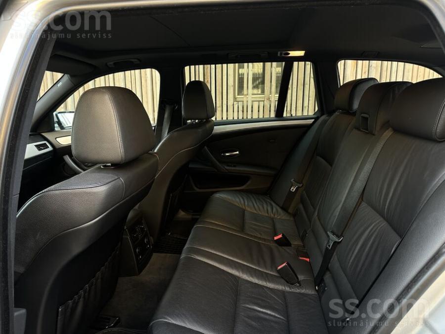BMW 530 2007 in Riga, with an engine capacity of 3.00 L and mileage of 365 thousand km for 5900 €, photo 10 on AUTOMOTO.COM.LV