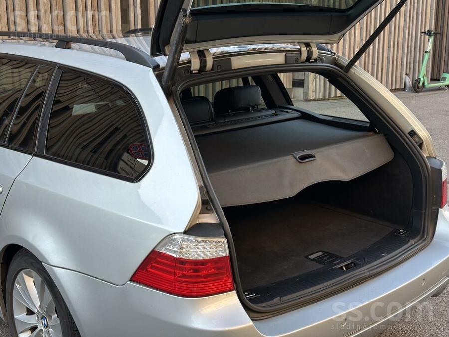 BMW 530 2007 in Riga, with an engine capacity of 3.00 L and mileage of 365 thousand km for 5900 €, photo 12 on AUTOMOTO.COM.LV