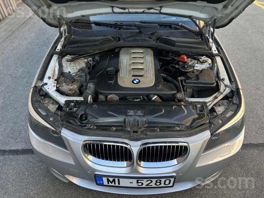 BMW 530 2007 in Riga, with an engine capacity of 3.00 L and mileage of 365 thousand km for 5900 €, photo 18 on AUTOMOTO.COM.LV