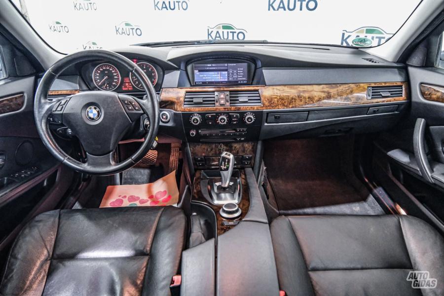 BMW 530 2008 in Kaunas, with an engine capacity of 3.00 L and mileage of 252 thousand km for 5390 €, photo 8 on AUTOMOTO.COM.LV