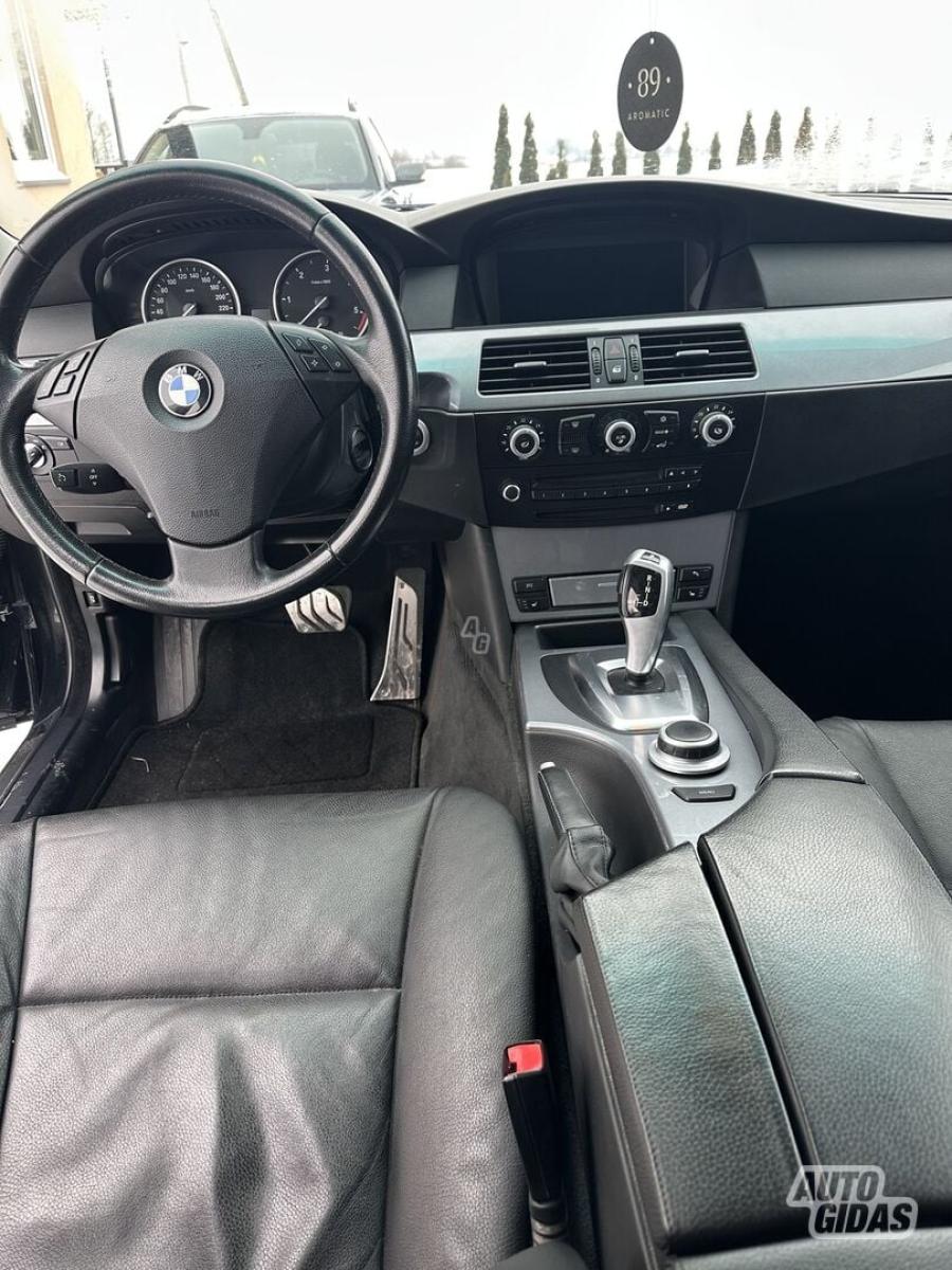 BMW 530 2008 Šakiai, ar dzinēja tilpumu 3.00 L un nobraukumu 267 tūkst. km par 4250 €, foto 9 vietnē AUTOMOTO.COM.LV