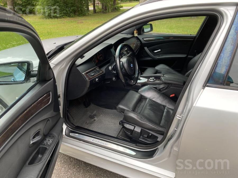 BMW 530 2008 Rīga, ar dzinēja tilpumu 3.00 L un nobraukumu 338 tūkst. km par 6200 €, foto 10 vietnē AUTOMOTO.COM.LV