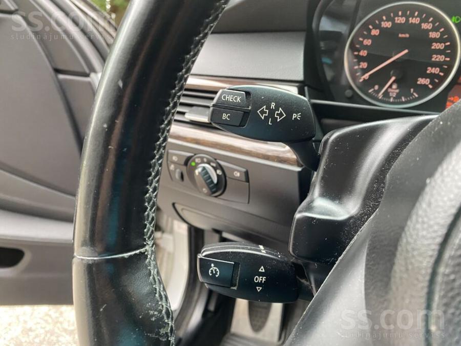 BMW 530 2008 Rīga, ar dzinēja tilpumu 3.00 L un nobraukumu 338 tūkst. km par 6200 €, foto 12 vietnē AUTOMOTO.COM.LV