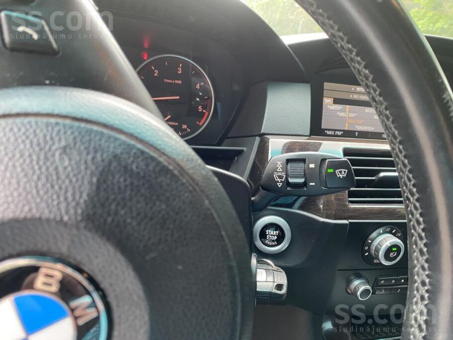 BMW 530 2008 Rīga, ar dzinēja tilpumu 3.00 L un nobraukumu 338 tūkst. km par 6200 €, foto 13 vietnē AUTOMOTO.COM.LV