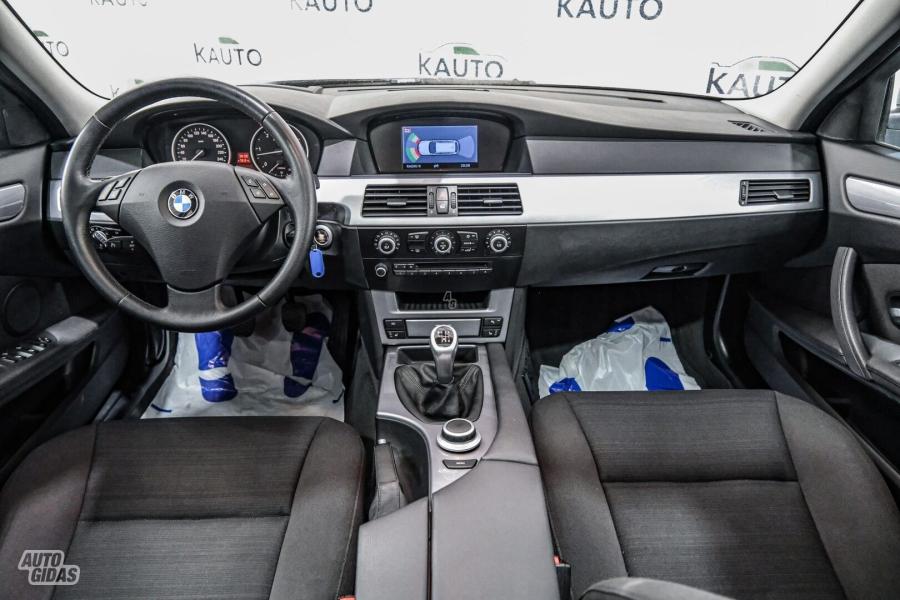 BMW 530 2008 in Kaunas, with an engine capacity of 3.00 L and mileage of 366 thousand km for 4890 €, photo 9 on AUTOMOTO.COM.LV