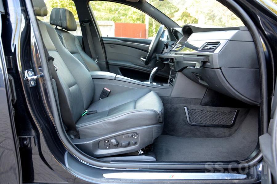 BMW 530 2008 Rīga, ar dzinēja tilpumu 3.00 L un nobraukumu 334 tūkst. km par 6500 €, foto 11 vietnē AUTOMOTO.COM.LV