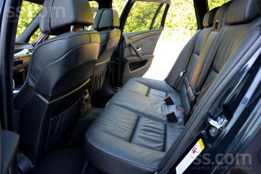 BMW 530 2008 Rīga, ar dzinēja tilpumu 3.00 L un nobraukumu 334 tūkst. km par 6500 €, foto 31 vietnē AUTOMOTO.COM.LV