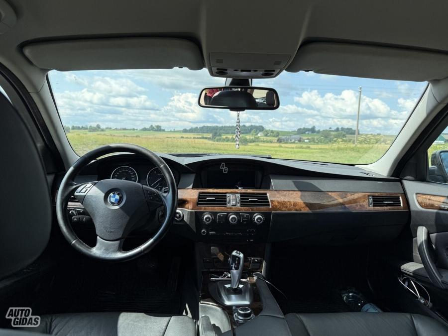 BMW 530 2008 Šilalė, ar dzinēja tilpumu 3.00 L un nobraukumu 360 tūkst. km par 4100 €, foto 12 vietnē AUTOMOTO.COM.LV
