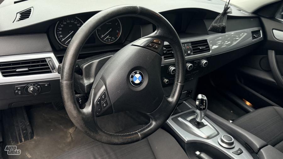 BMW 530 2008 in Vilnius, with an engine capacity of 3.00 L and mileage of 400 thousand km for 3150 €, photo 11 on AUTOMOTO.COM.LV