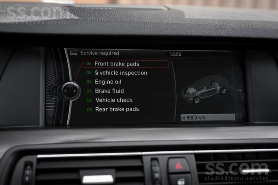 BMW 530 2011 in Talsi, with an engine capacity of 3.00 L and mileage of 364 thousand km for 8500 €, photo 26 on AUTOMOTO.COM.LV