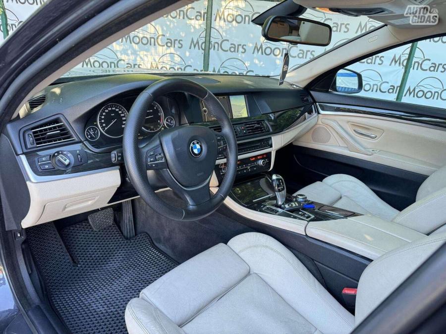 BMW 530 2012 in Vilnius, with an engine capacity of 3.00 L and mileage of 305 thousand km for 8300 €, photo 10 on AUTOMOTO.COM.LV